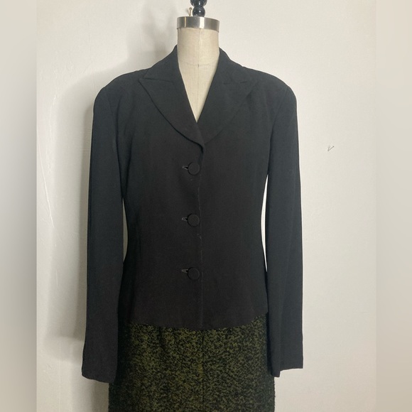 Emporio Armani | Jackets & Coats | Super Vintage Emporio Armani Viscose Blazer | Poshmark